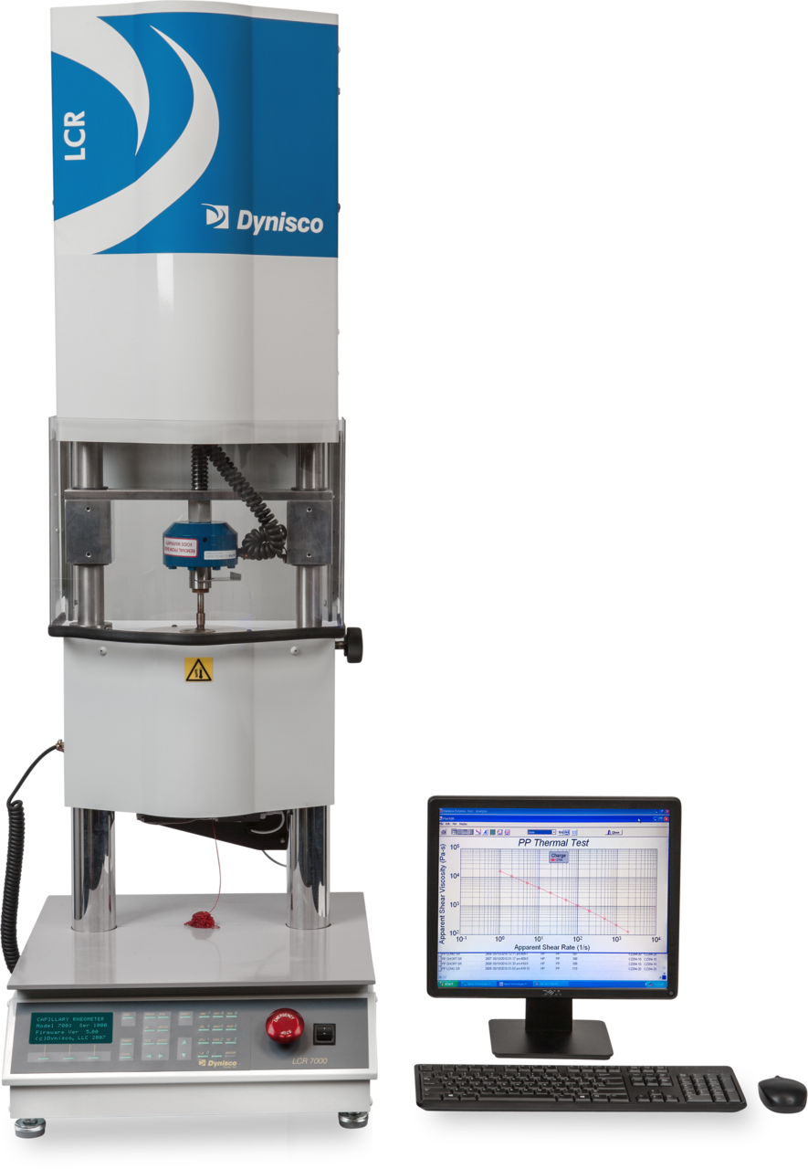 Capillary rheometer LCR 7000 - Azurr-Technology, s.r.o.